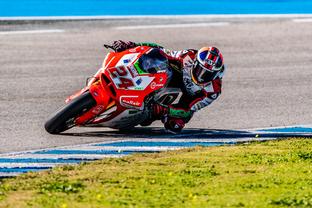MV Agusta Forward Racing Team begins testing for the 2022 season - 2Ner