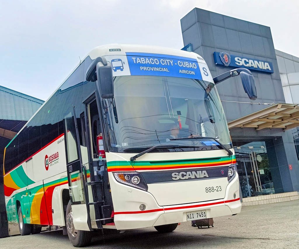 Scania Touring is now part of Manila-Bicol service of Cagsawa Travel ...