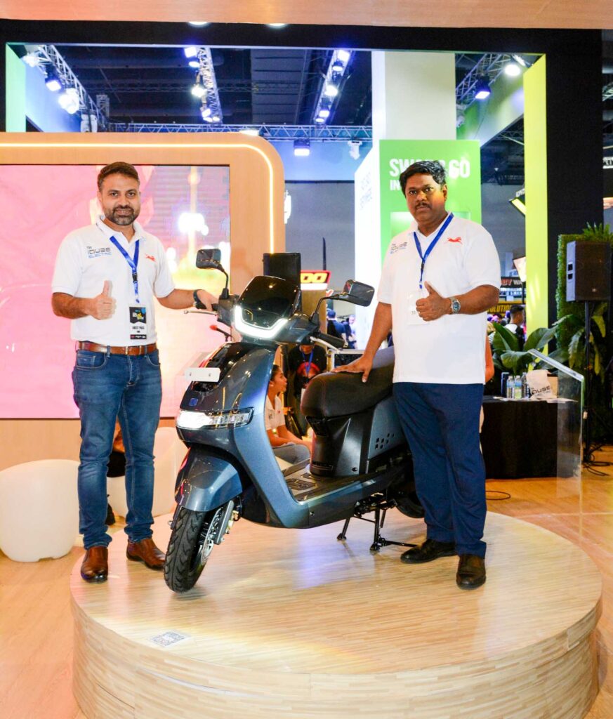 TVS Motor Company Showcases its Premium TVS iQube Electric Scooter - 2Ner