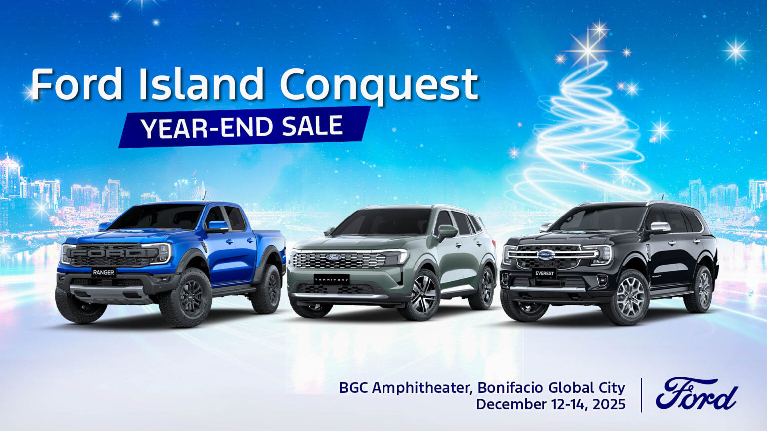 Ford Philippines Wraps Up 2025 with Holiday Thrills: Island Conquest in ...